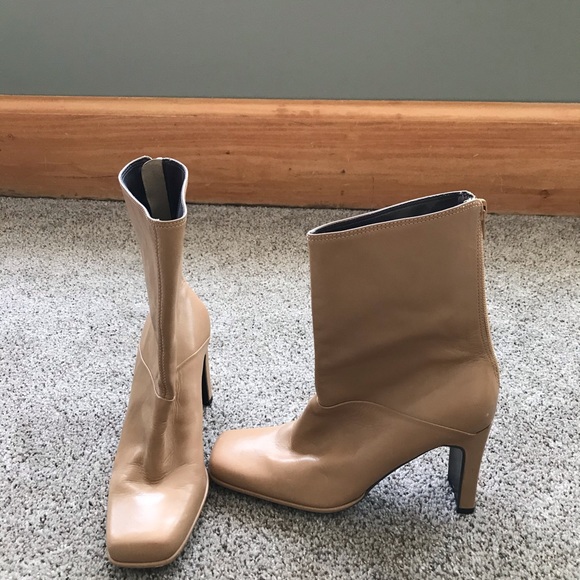 Amanda Smith | Shoes | Vintage Amanda Smith Tan Boots | Poshmark